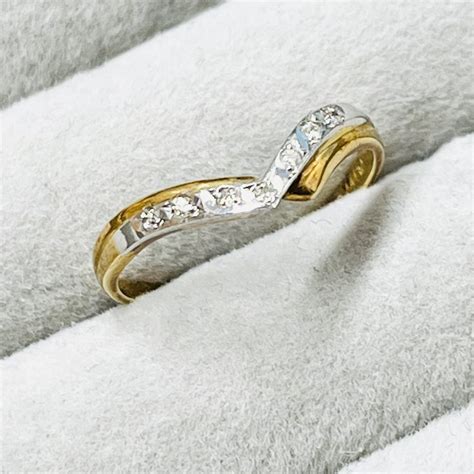 K18 Pt900 メレダイヤ付きリングの買取実績 買取専門店さすがや