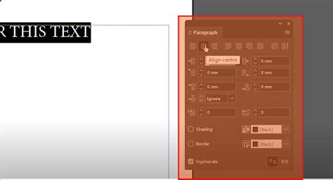 How To Center Text Horizontally And Vertically In Adobe Indesign Digital Tech And Productivity Tips
