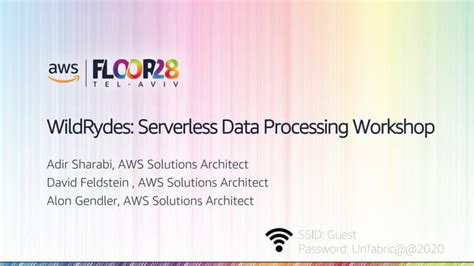 Aws Floor28 Wildrydes Serverless Data Processsing Workshop Ver2 Pdf