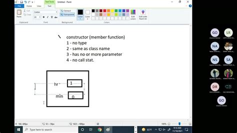 Classes 4 Constructor And Detractors Youtube
