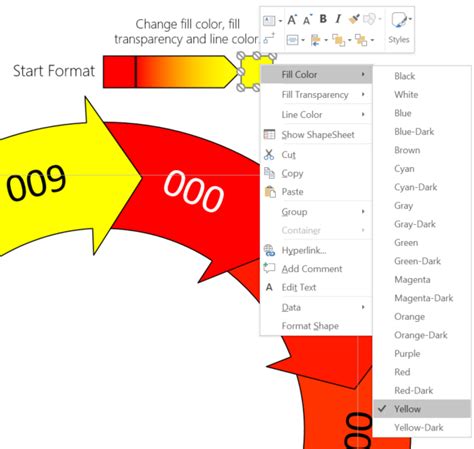 Visio Circle Arrows 2013 Visio Guy