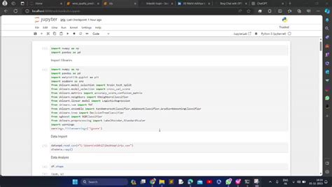 Revanth Balabhadruni On Linkedin Internshipjourney Mlproject Bharatintern Techinnovation