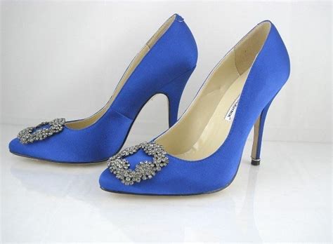 Sex The City Heel Blue Shoes Size 36 41 Wholesale Sex And The City High Heel Blue Shoes Size