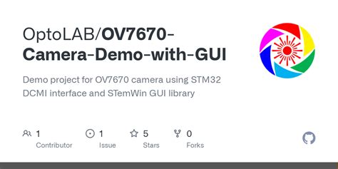 Github Optolabov7670 Camera Demo With Gui Demo Project For Ov7670 Camera Using Stm32 Dcmi