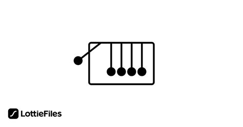 Free Newtons Cradle Black Animation By Jonathan Owens Lottiefiles