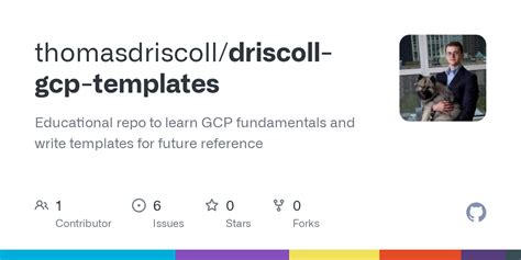 Github Thomasdriscoll Driscoll Gcp Templates Educational Repo To Learn Gcp Fundamentals And