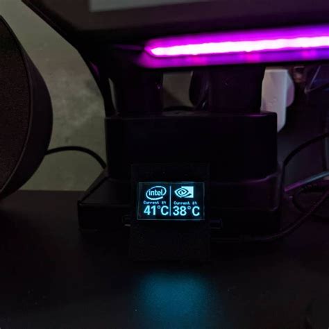New Full Enclosure Usb Programmed Mcu 1 3 Oled Screen And 3d Printed Case Desktop Computer Custom