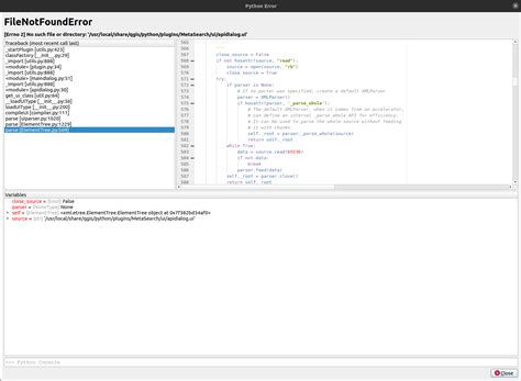Metasearch Fails To Load With File Not Found Error · Issue 46289