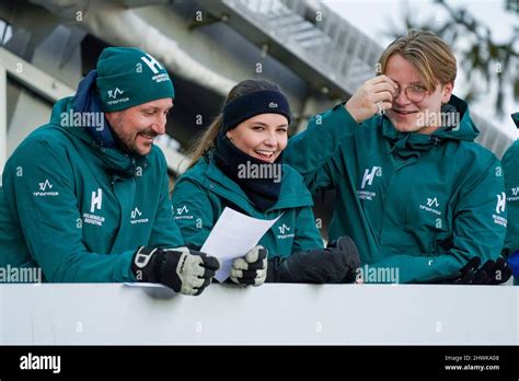 Oslo 20220306crown Prince Haakon Princess Ingrid Alexandra And