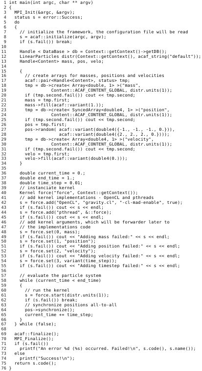 The Main Function Example Download Scientific Diagram