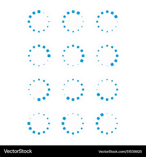 Loader Bar Icon Royalty Free Vector Image Vectorstock