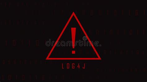 security vulnerability log4j java code log4j with warning sign
