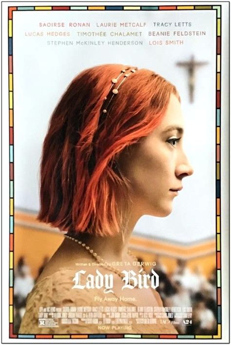Lady Bird Coming Of Age Movie Minimalist Poster Beau Film Film