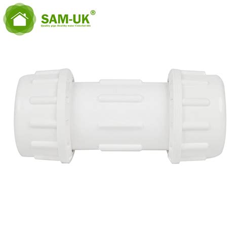 Pvc Compression Coupling Sam Uk Pipe Fittings Pipe Fittings Pipe Fittings