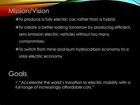PPT Tesla Motors PowerPoint Presentation ID