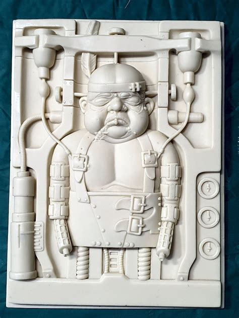 Hr Giger Alien Sculpture Resin Surrealism Picture Avp Warrior Xenomorph Wall Mount