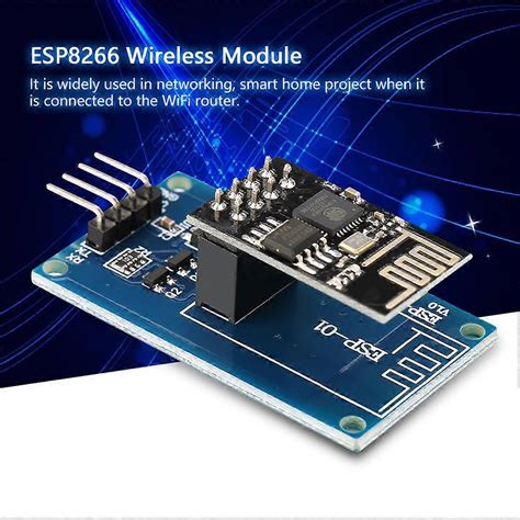 Esp8266 Esp 01 Serial Wi Fi Wireless Transceiver Module With Esp 01 Adapter Fruugo Ie