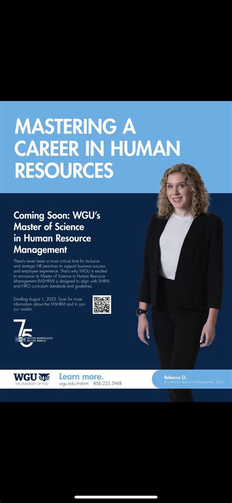 Wgu Is Offering A New Degree Program In August Master Of Science In