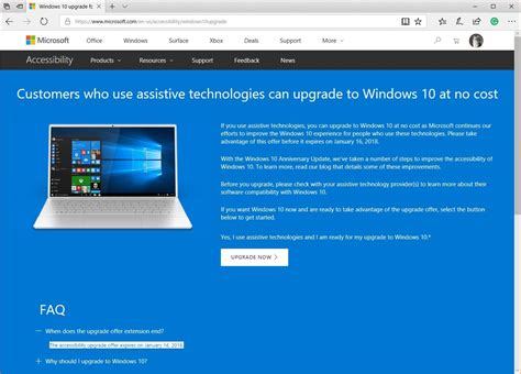 Microsoft Extends Free Windows Upgrade Loophole To January Softpedia