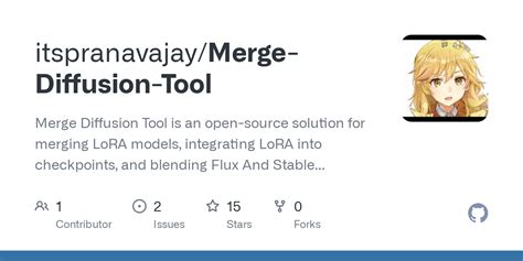 Github Itspranavajaymerge Diffusion Tool Merge Diffusion Tool Is An