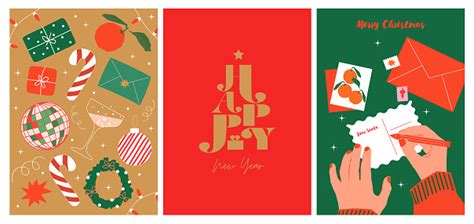 즐거운 성탄절 보내시고 새해 복 많이 받으세요 2025 녹색 배경에 산타에게 편지를 쓰는 손 장난감이 있는 화환 인사말 카드용 붓글씨 글자의 하프톤 일러스트레이션 12월