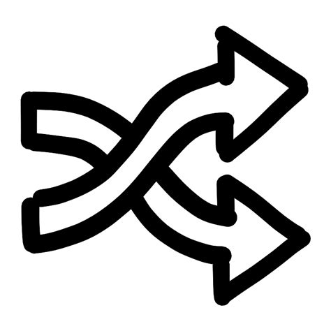 Shuffle Vector Svg Icon Svg Repo