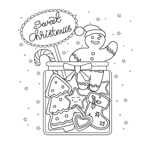 2 페이지 크리스마스 도안 색칠하기 이미지 Freepik에서 무료 다운로드