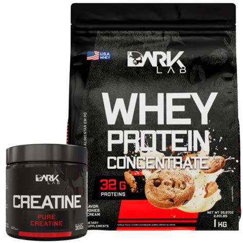 Whey Protein Concentrado De Alta Qualidade Dark Lab Suplementos