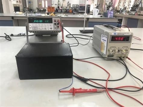 Setup For Voltage Measurement Download Scientific Diagram