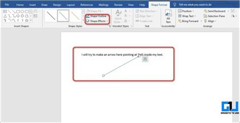 3 Ways To Add Arrow Or Circle Text In Microsoft Word Gadgets To Use
