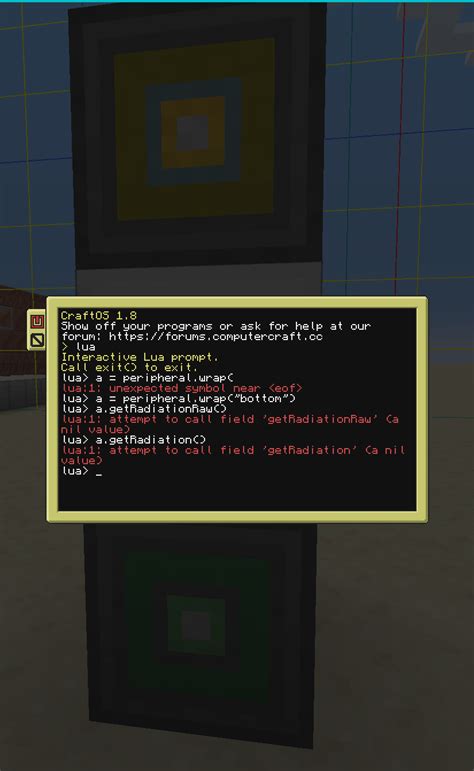 [0 7 19r] environment detector methods `getradiation` and