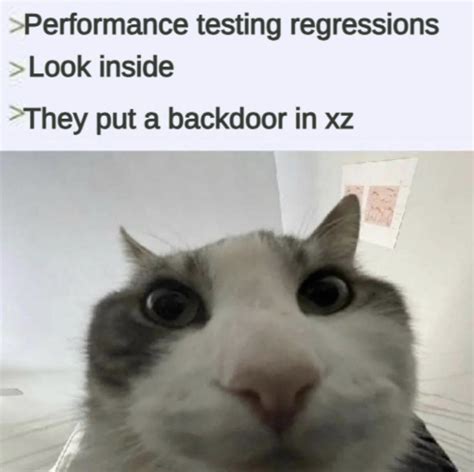 xz backdoor linux hack xz backdoor linux hack know your meme