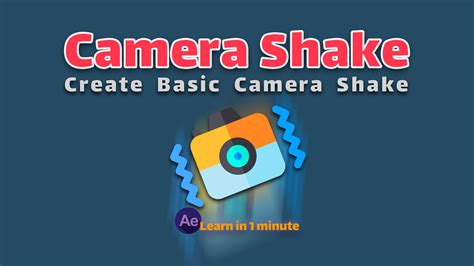 Shaking Camera Effect In After Effects G Art Tutorial