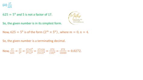 To Test Decimal Representation Of Rational Numbers Pdf