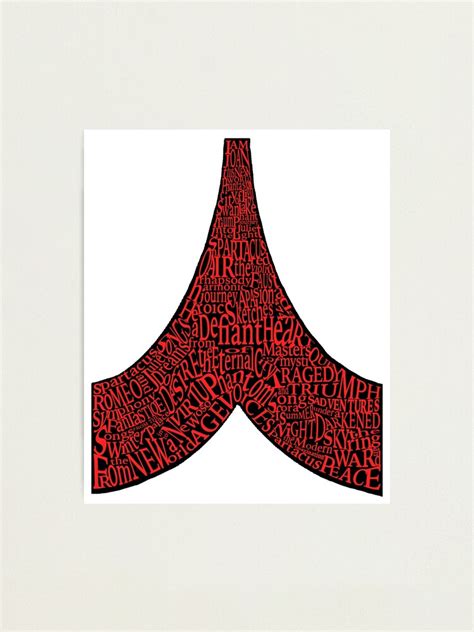 Phantom Regiment Typography Variant Photographic Print For Sale