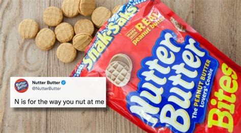 Nutter Butter Apologizes After Tweeting N Is For The Way You Nut At Me Hollywood Unlocked
