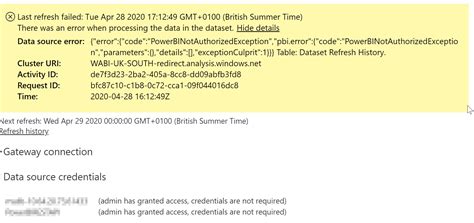 Solved Why Does My Custom Connector Not Refresh Microsoft Fabric Community