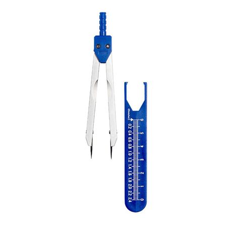 Nursing Medical Ecg Ekg Caliper With Protective Cover Ruler Measure Dividers Compass Ekg