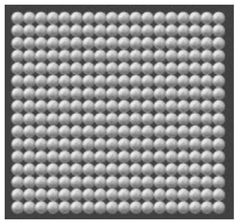 Preparation Method Of Sers Substrate Based On Cmos Template And Ps Ball Patterning Self Assembly