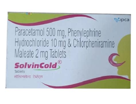 Light Yellow Paracetamol Caffeine And Phenylephrine Tablets At Best