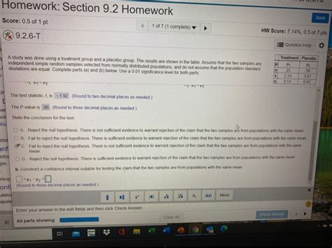 Solved Homework Section 9 2 Homework Save Score 0 5 Of 1