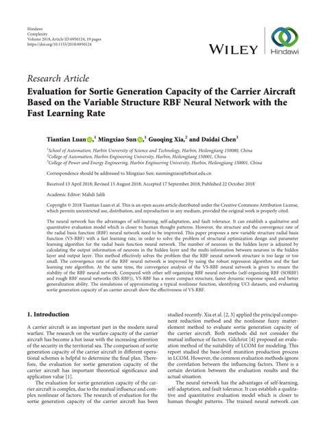 Pdf Evaluation For Sortie Generation Capacity Of The Carrier Aircraft Based On The Variable