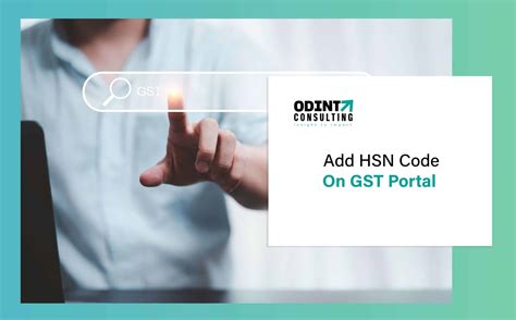 Add Hsn Code On Gst Portal 2022 Importance And Procedure