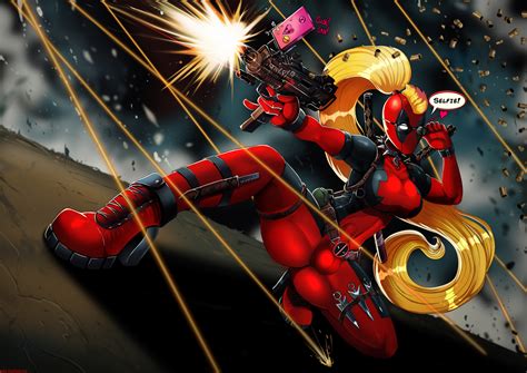 Rule 34 1futa Blonde Hair Bodysuit Bulge Cameltail Deadpool Corps