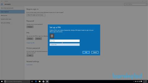 Windows 10 Tips And Tricks How To Setup Pin To Your User Account