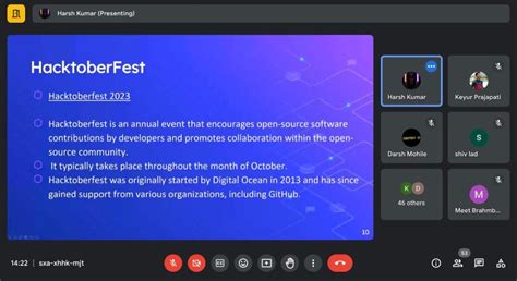 harsh kumar on linkedin opensource github gsoc hacktoberfest techtalk speakerexperience