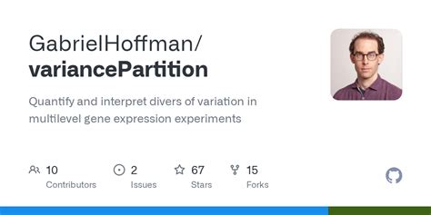 Github Gabrielhoffmanvariancepartition Quantify And Interpret Divers Of Variation In