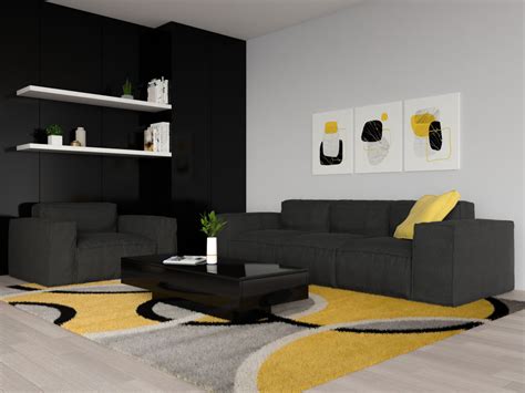 8 Interesting Colors To Accentuate Black Furniture