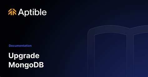 Upgrade Mongodb Aptible