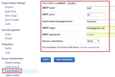 Authentication Settings In Teamcity